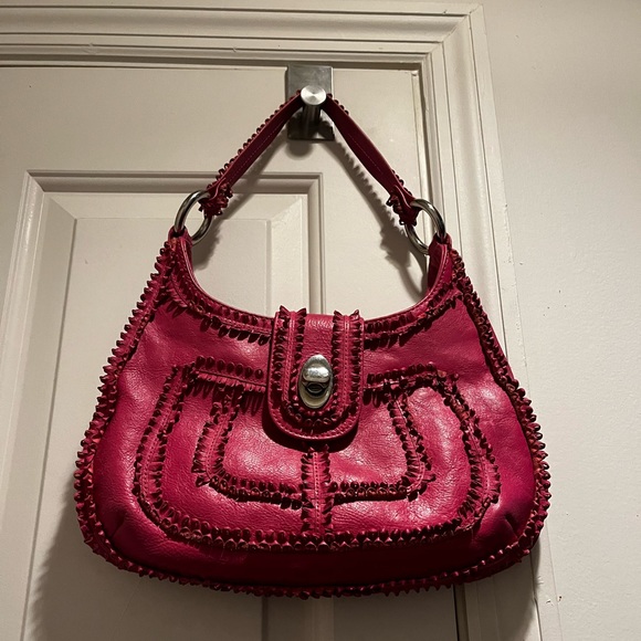 Isabella Fiore | Bags | Isabella Fiore Vintage Fuchsia Small Bag | Poshmark
